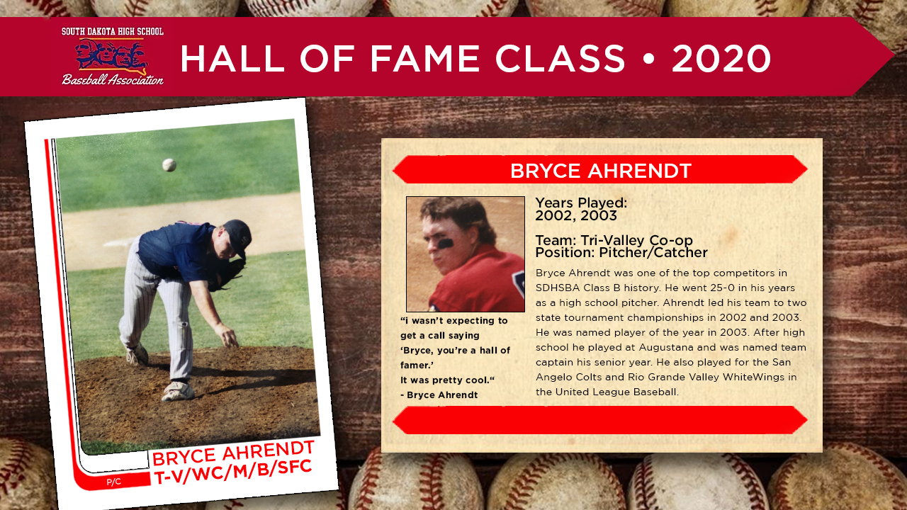 SDHSBA 2020 Hall of Fame Class